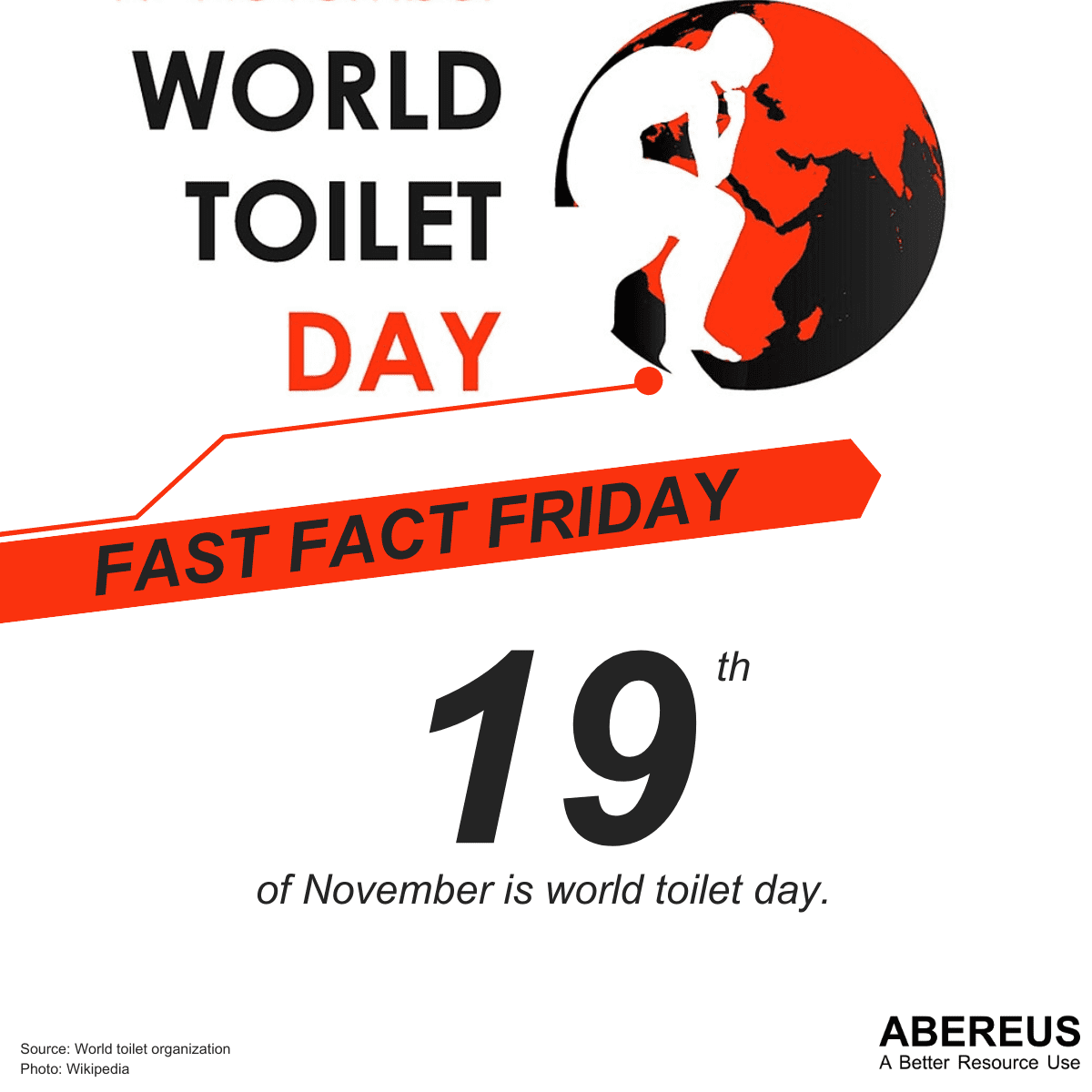 World toilet day 2024 | ABEREUS - A Better Resource Use